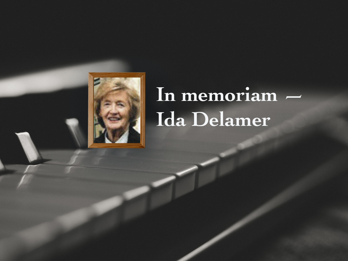 In appreciation of Ida Delamer — one of the Dublin International Piano ...